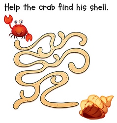 Christmas path maze game Royalty Free Vector Image