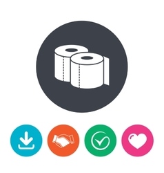 Set of toilet hygiene sign Royalty Free Vector Image
