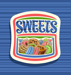 Logo for sweets Royalty Free Vector Image - VectorStock