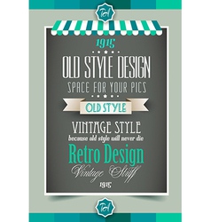 Newspaper page realistic vintage Royalty Free Vector Image