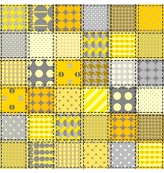 Crocodile patchwork pattern Royalty Free Vector Image