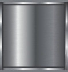 Metal texture realistic 3d samples collection Vector Image