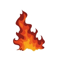 A big fire Royalty Free Vector Image - VectorStock