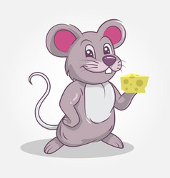 Cartoon dead mouse Royalty Free Vector Image - VectorStock