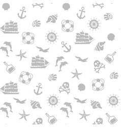 Seamless pattern with hand drawn flying arrows Vector Image
