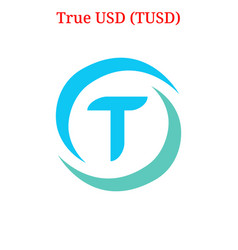 Logo circle design orange and blue color Vector Image