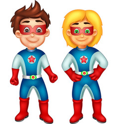 Cartoon superhero Royalty Free Vector Image - VectorStock