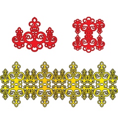 Floral russian style design vector art - Download Bird vectors - 1053913