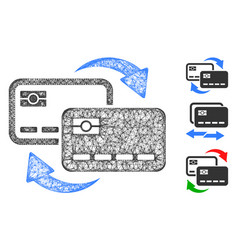 Credit card bank account statement template Vector Image