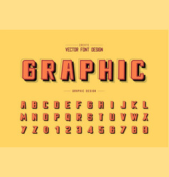 Chisel font Royalty Free Vector Image - VectorStock