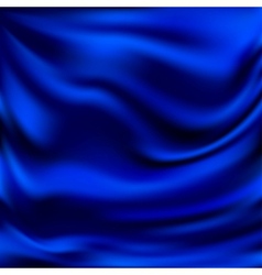 Abstract texture blue silk Royalty Free Vector Image
