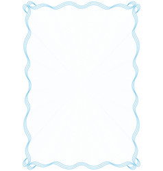 Simple blue frame border with gear wheels Vector Image