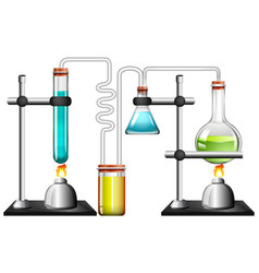 Science tools and containers Royalty Free Vector Image