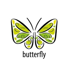 Cute butterfly cartoon Royalty Free Vector Image