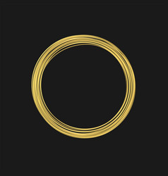 Golden ring icon Royalty Free Vector Image - VectorStock