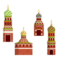 Orthodox church building religious temple Vector Image