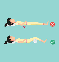 Best and worst positions Royalty Free Vector Image