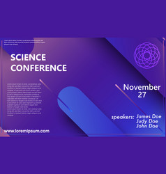 Webinar conference online meeting invitation Vector Image