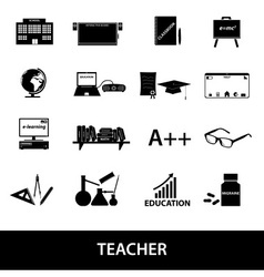Cartoon teacher Royalty Free Vector Image - VectorStock