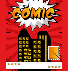 Pop art comic book Royalty Free Vector Image - VectorStock