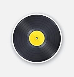 Retro 45 rpm record labels Royalty Free Vector Image