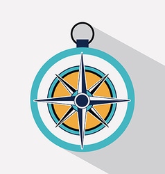 Compass windrows Royalty Free Vector Image - VectorStock