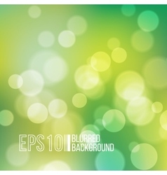 Lights orange and pink background with bokeh Vector Image