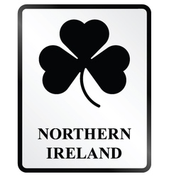 Northern ireland flag Royalty Free Vector Image