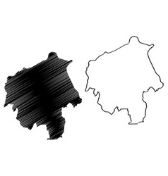 Benue state map Royalty Free Vector Image - VectorStock