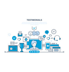 User feedback rating concept Royalty Free Vector Image