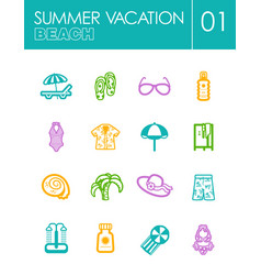 Summer vacation Royalty Free Vector Image - VectorStock