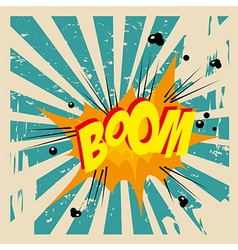 Comic book bam Royalty Free Vector Image - VectorStock