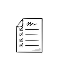 Loading bar icon doodle Royalty Free Vector Image