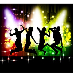 Singing and dancing Royalty Free Vector Image - VectorStock