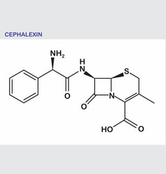 Carbon dioxide molecular formula Royalty Free Vector Image
