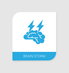 Doodle brain storm Royalty Free Vector Image - VectorStock
