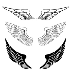 Wing vector by kuzzie - Image #80453 - VectorStock