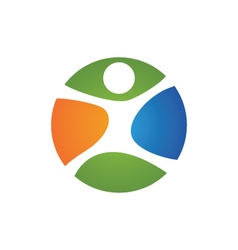 Health medical logo template Royalty Free Vector Image