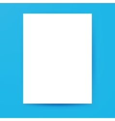 Empty posters mockup template Royalty Free Vector Image