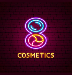 Mascara neon sign Royalty Free Vector Image - VectorStock