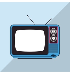 Retro tv set Royalty Free Vector Image - VectorStock