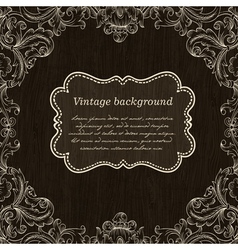 Vintage label background Royalty Free Vector Image