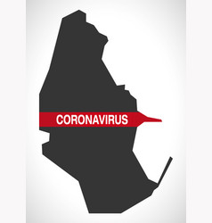 Cantabria spain map grey Royalty Free Vector Image