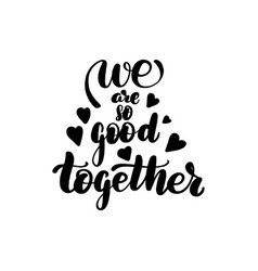 Inspirational handwritten brush lettering make Vector Image