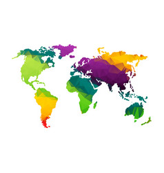 Banner template with world map Royalty Free Vector Image