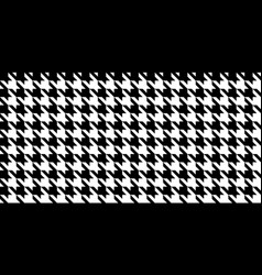 Hounds tooths pattern Royalty Free Vector Image