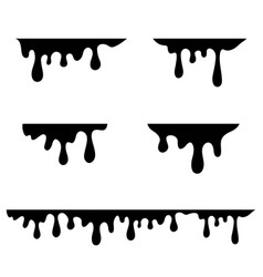 Ink drop icon design Royalty Free Vector Image