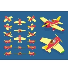 Cartoon airplane Royalty Free Vector Image - VectorStock