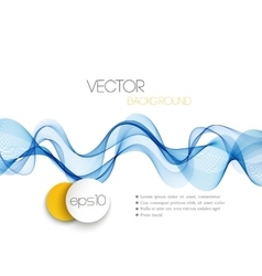 Abstract two color waves Royalty Free Vector Image