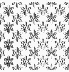 Seamless flowers pattern repeating geometric Vector Image